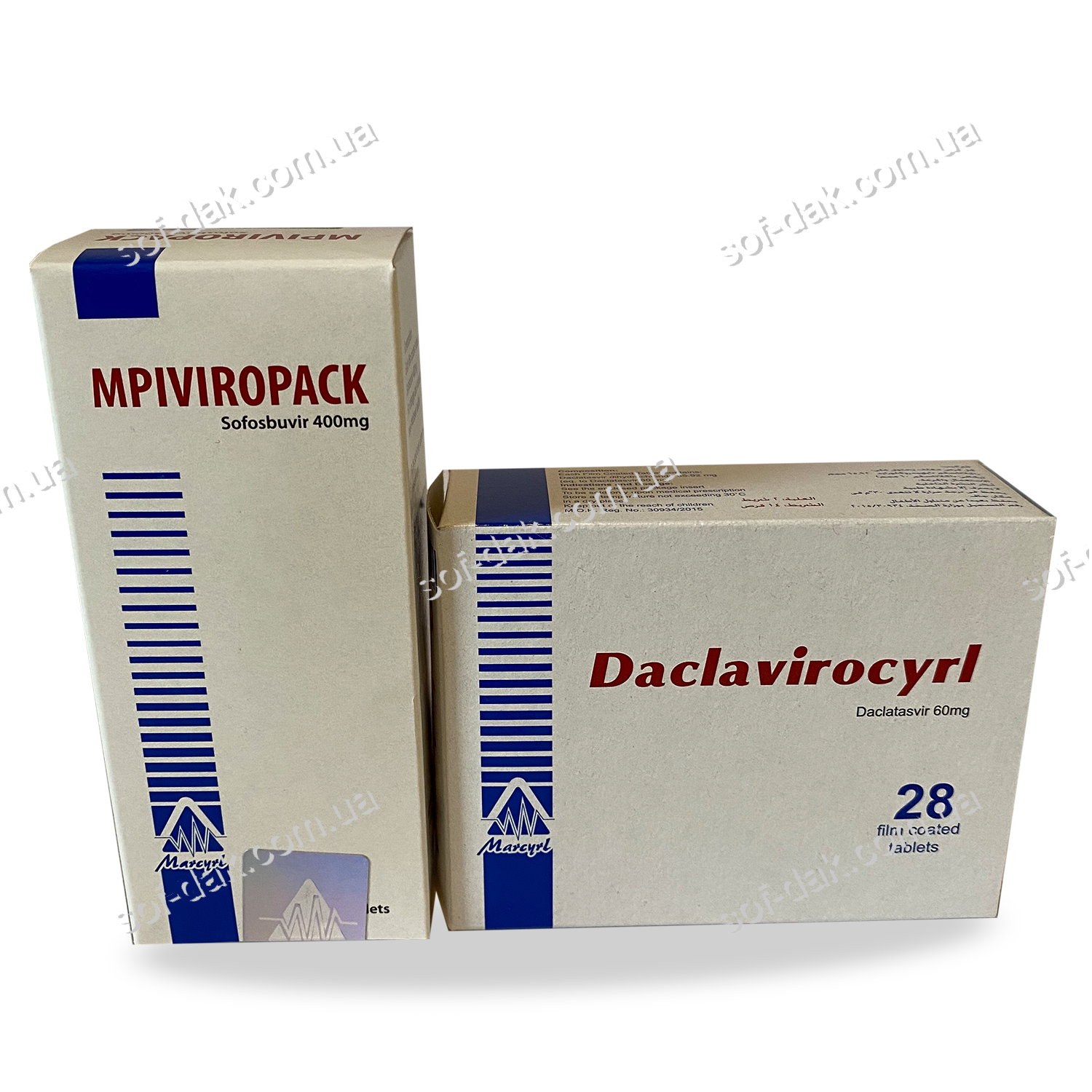 ? Виропак и Даклавироцирл | MPIViropack и Daklavirocyrl | Купить в ...